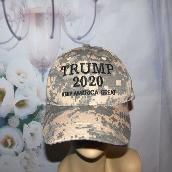 Unbranded | Accessories | Trump 220 Hat Keep America Great Camo Hat New ...